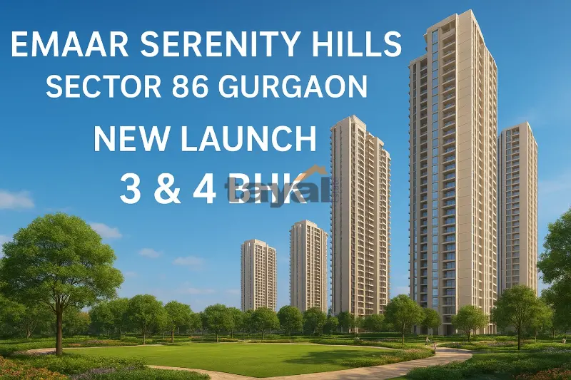 Emaar Serenity Hills Sector 86 Gurgaon | New Launch 3 & 4BHK